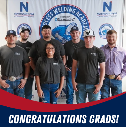 Six complete inaugural NTCC Process Welding Academy endorsed by Diamond C – The Gilmer Mirror